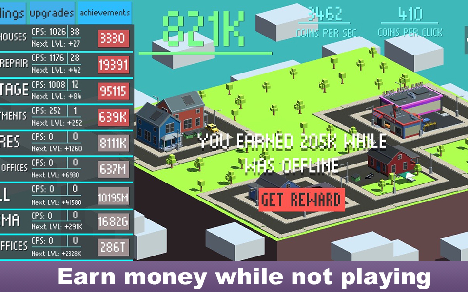 Idle City Builder Mobile Game